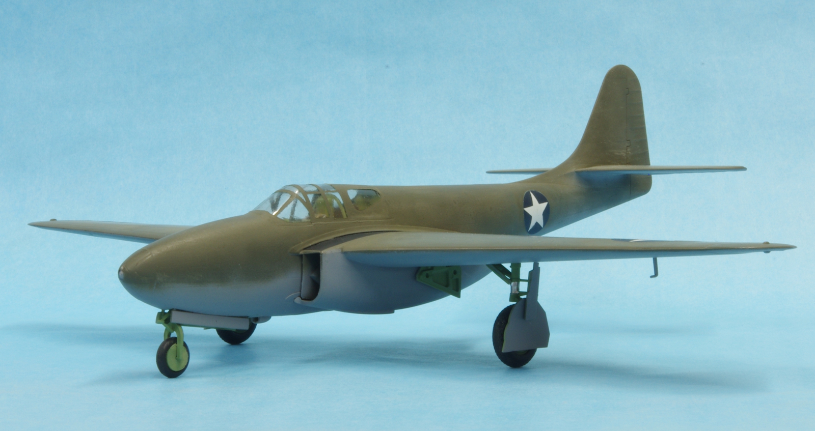 Bell XP-59A, modified Hobbycraft 1/48 kit - Ready for Inspection ... Bell XP-59A, modified Hobbycraft 1/48 kit - Ready for Inspection ...